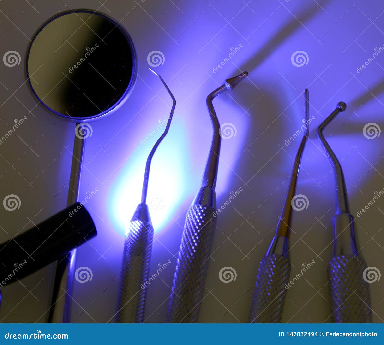 Uv Light To Sterilize Medical Tools Stock Photo - Image of mirroring ...