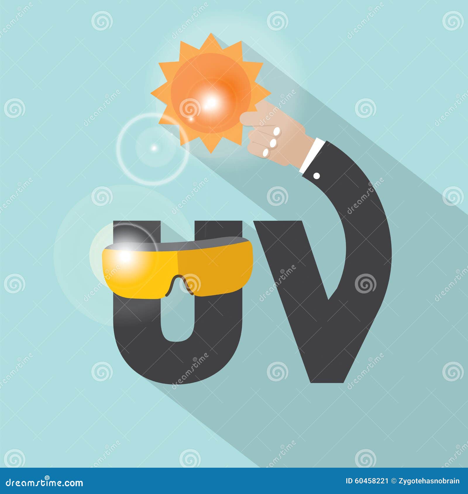 UV Typography Design. stock vector. Illustration of word - 60458221