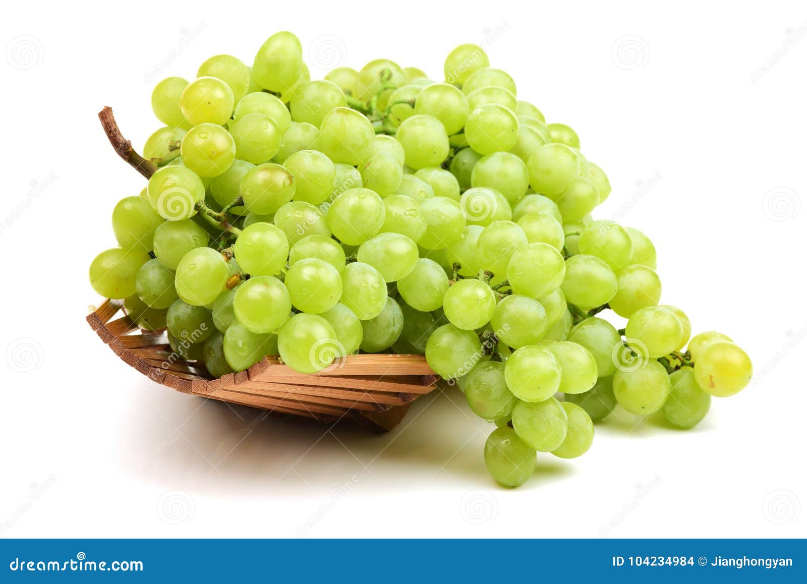 Uva verde fotografia stock. Immagine di nutrizione, mazzo - 104234984