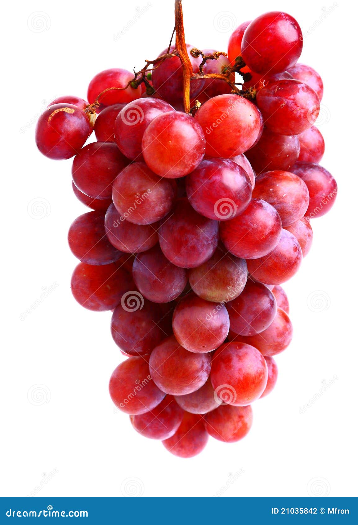 Uvas rojas deliciosas foto de archivo. Imagen de fresco - 21035842