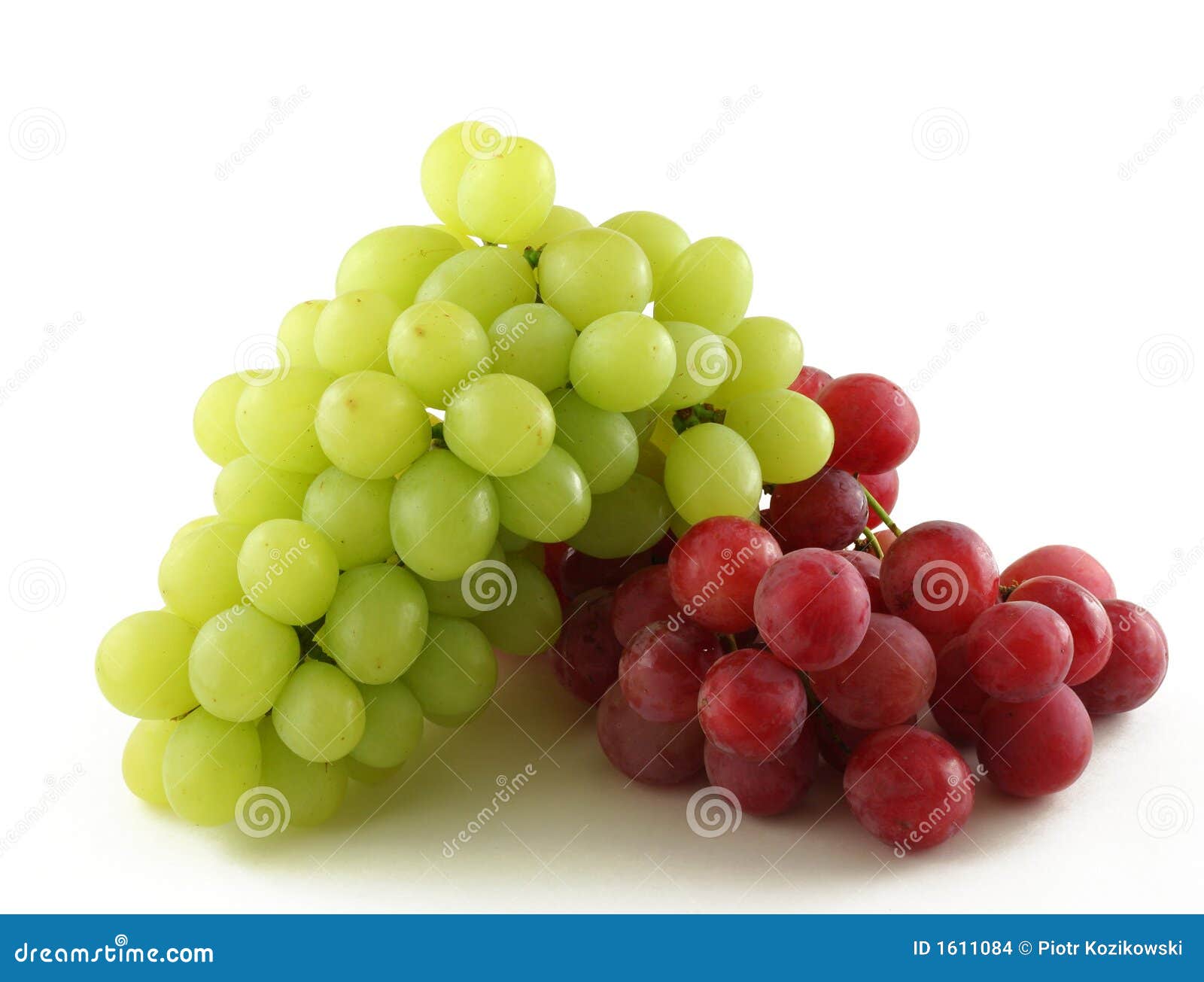 Uvas rojas y verdes foto de archivo. Imagen de industria - 1611084