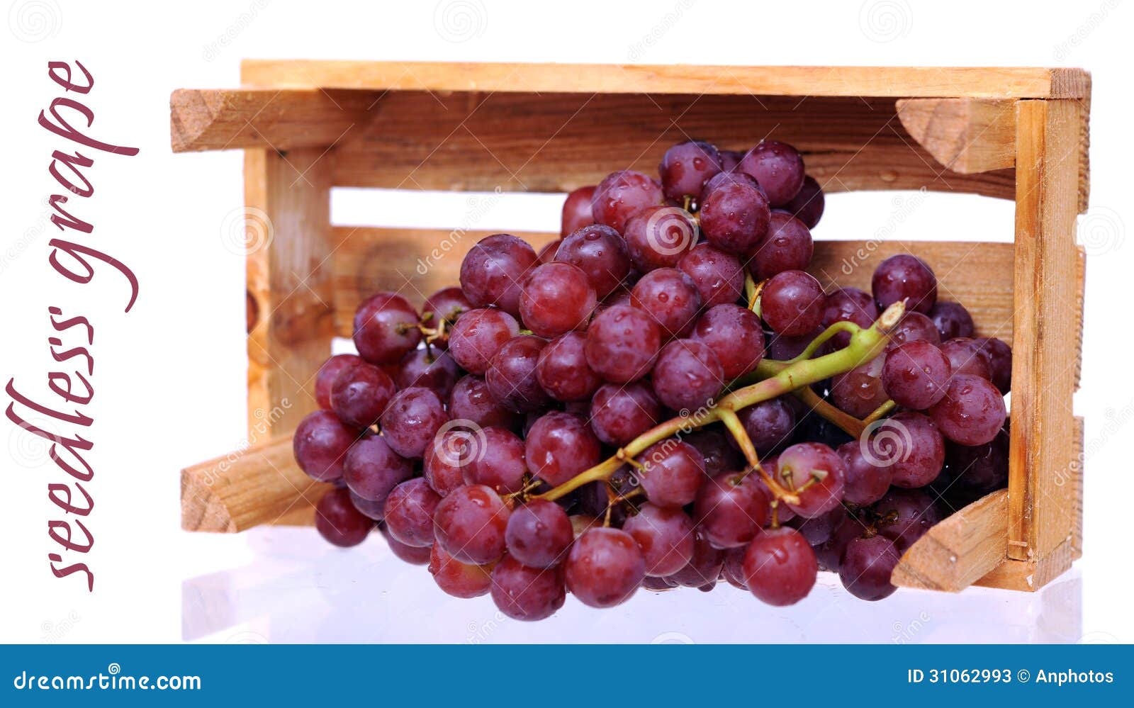 Uvas sem sementes imagem de stock. Imagem de doce, grupo - 31062993