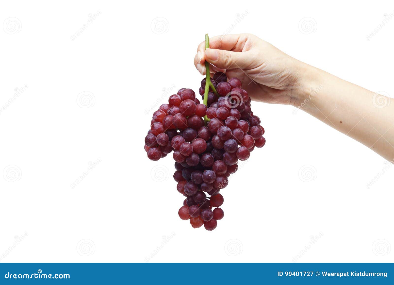 Uvas sem sementes roxas imagem de stock. Imagem de doce - 99401727