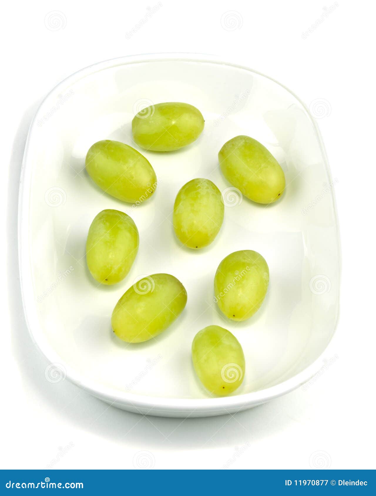 Uvas verdes imagen de archivo. Imagen de dieta, plato - 11970877