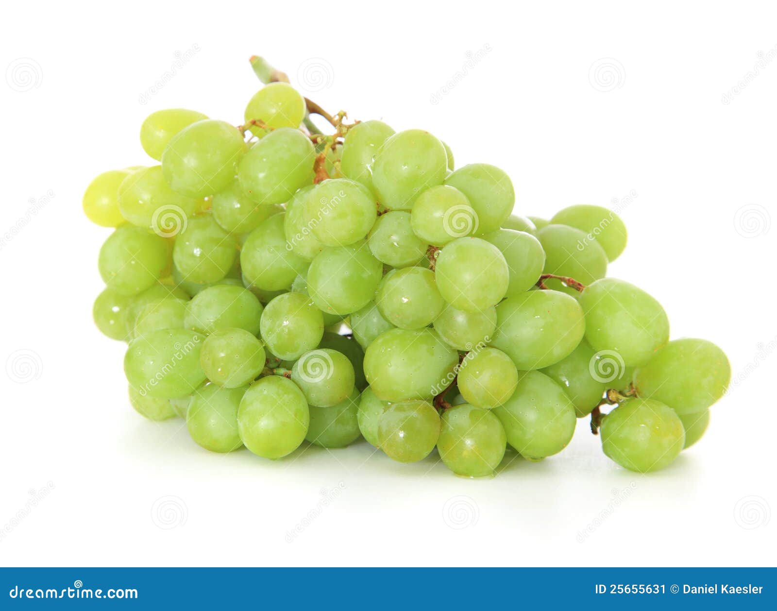 Uvas Verdes Maduras Finas Imagen de archivo - Imagen: 25655631