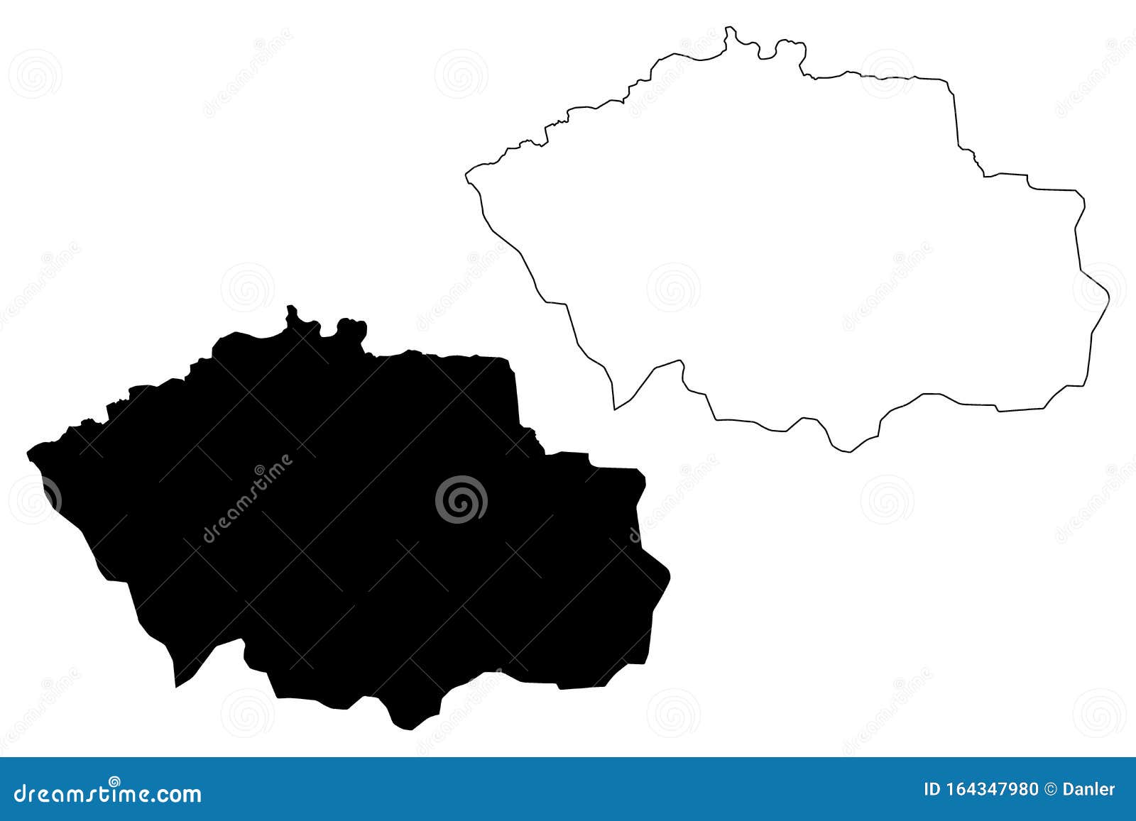 Tuv Province Aimags, Provinces Of Mongolia Map Vector Illustration ...