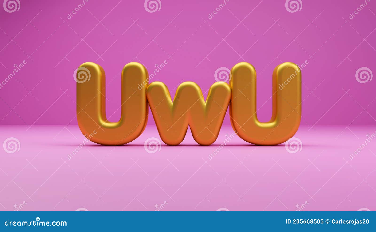 Uwu is a Modern and Urban Expression Use for the Youngs. 3d ...