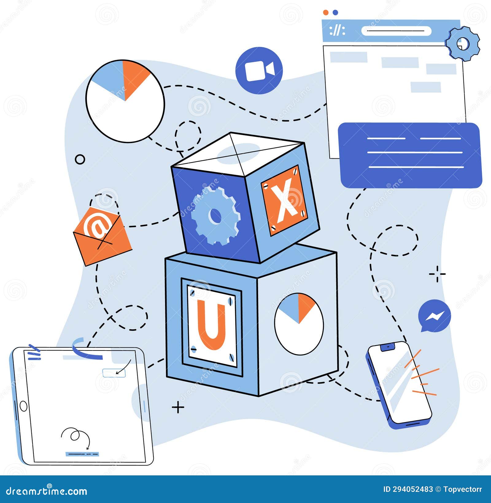 UX Design Metaphor. Designing Software, Task Where User Interface Design Plays Pivotal Role User ...