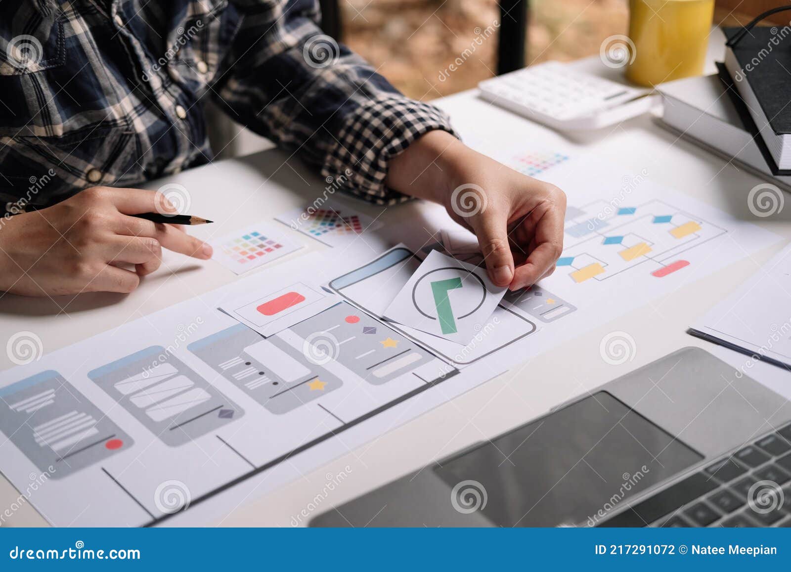 Ux Designer Creative Graphic Planning Application Development for Web ...
