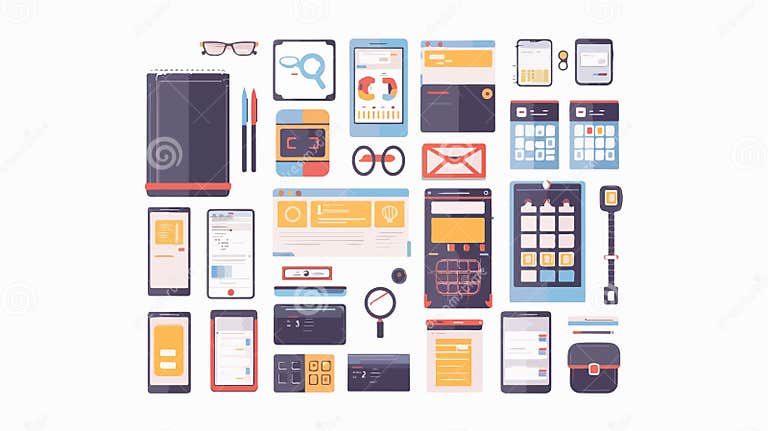 UX UI Designer Working on User Experience Web Interface Design, Focusing on Web and App ...