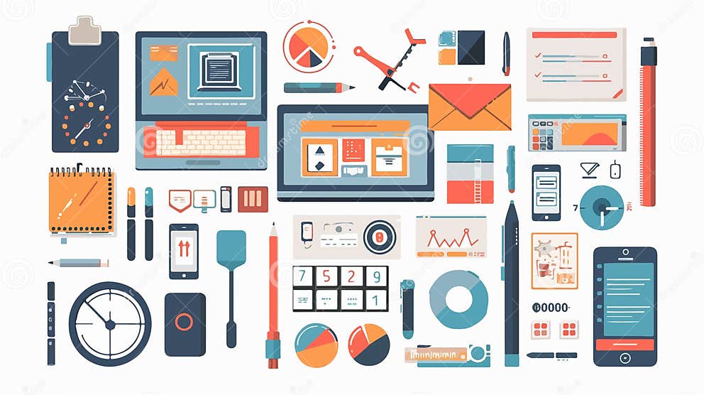 UX UI Designer Working on User Experience Web Interface Design, Focusing on Web and App ...