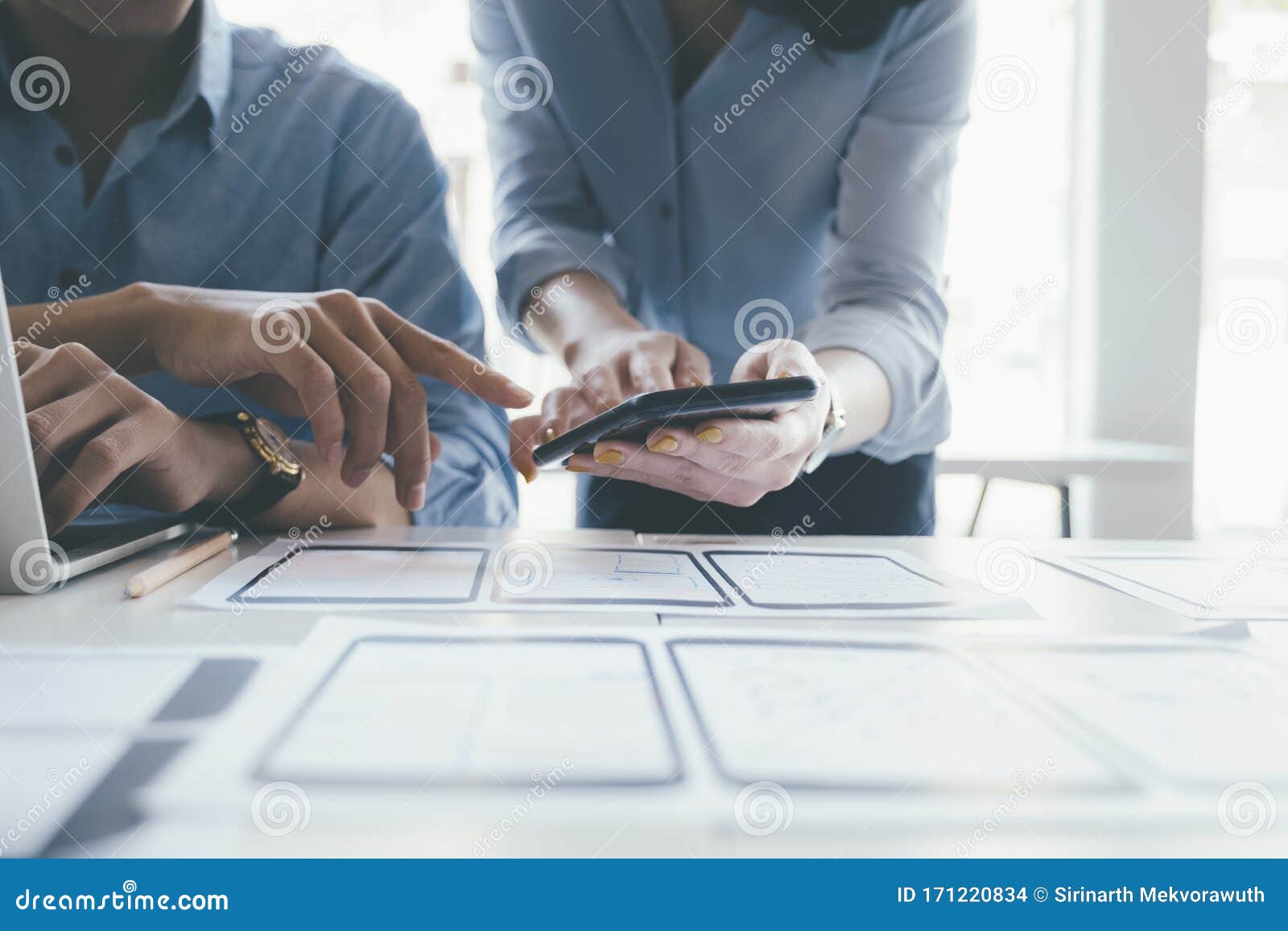 UX UI and Programming Development Technology Stock Photo - Image of development, monitor: 171220834