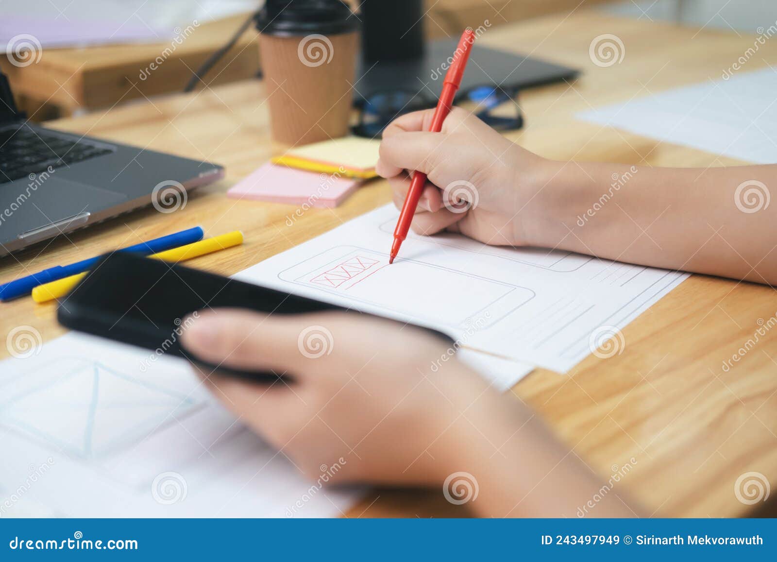 UX UI and Programming Development Technology. Stock Image - Image of hacker, html: 243497949