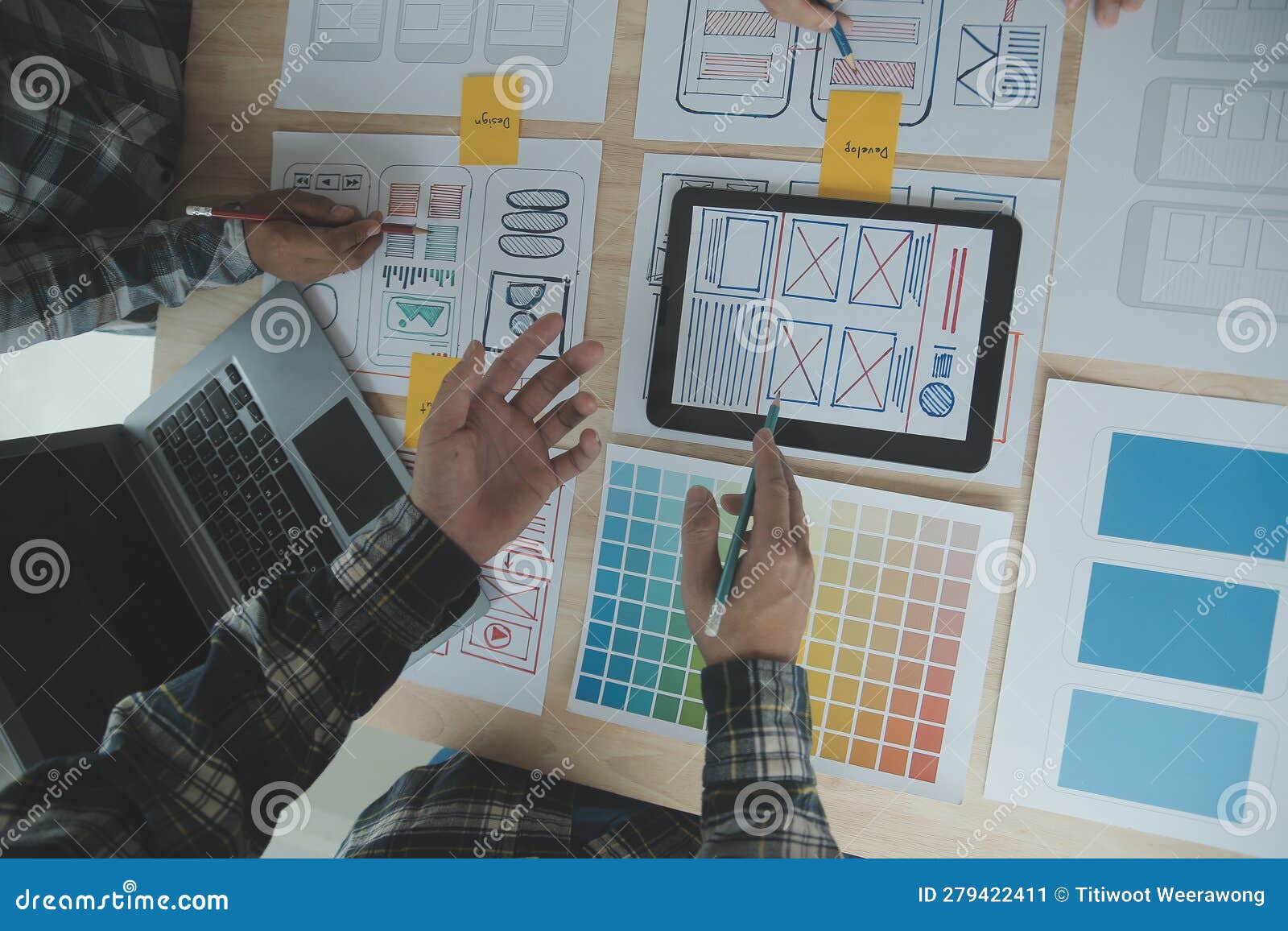 UX UI and Programming Development Technology Stock Image - Image of coder, digital: 279422411