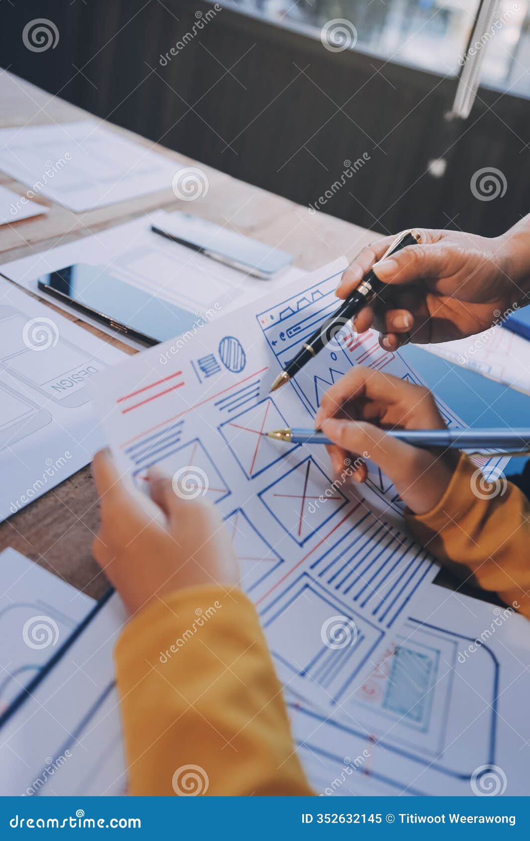 UX UI and Programming Development Technology Stock Image - Image of computer, language: 352632145