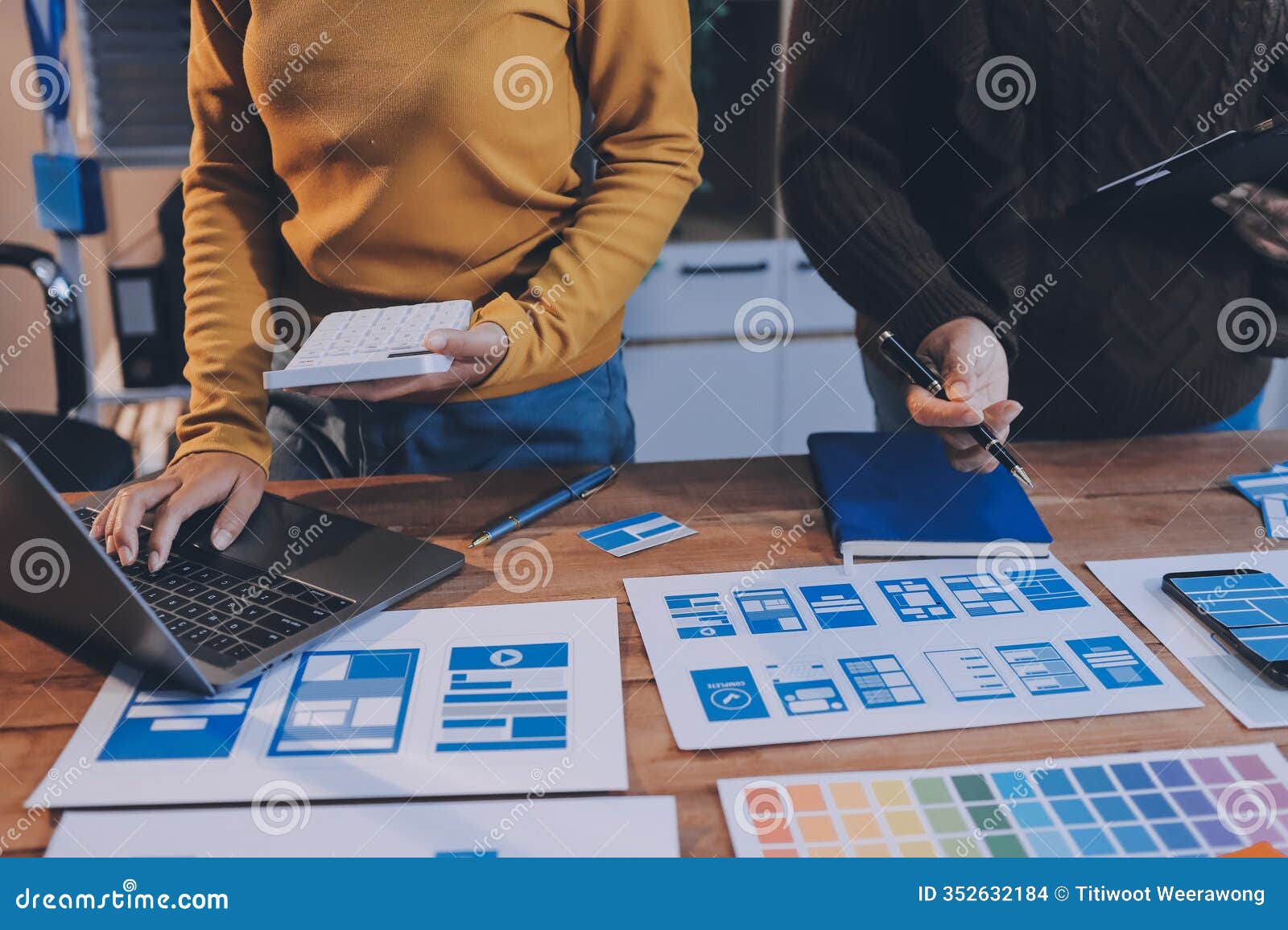 UX UI and Programming Development Technology Stock Photo - Image of developer, language: 352632184
