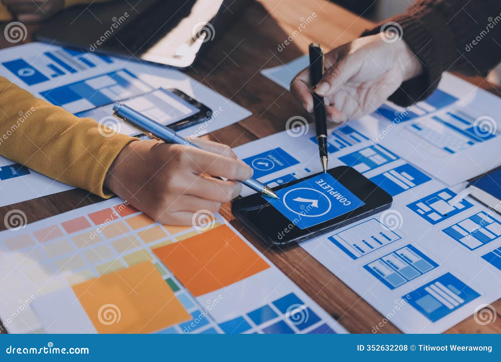 UX UI and Programming Development Technology Stock Photo - Image of develop, binary: 352632208
