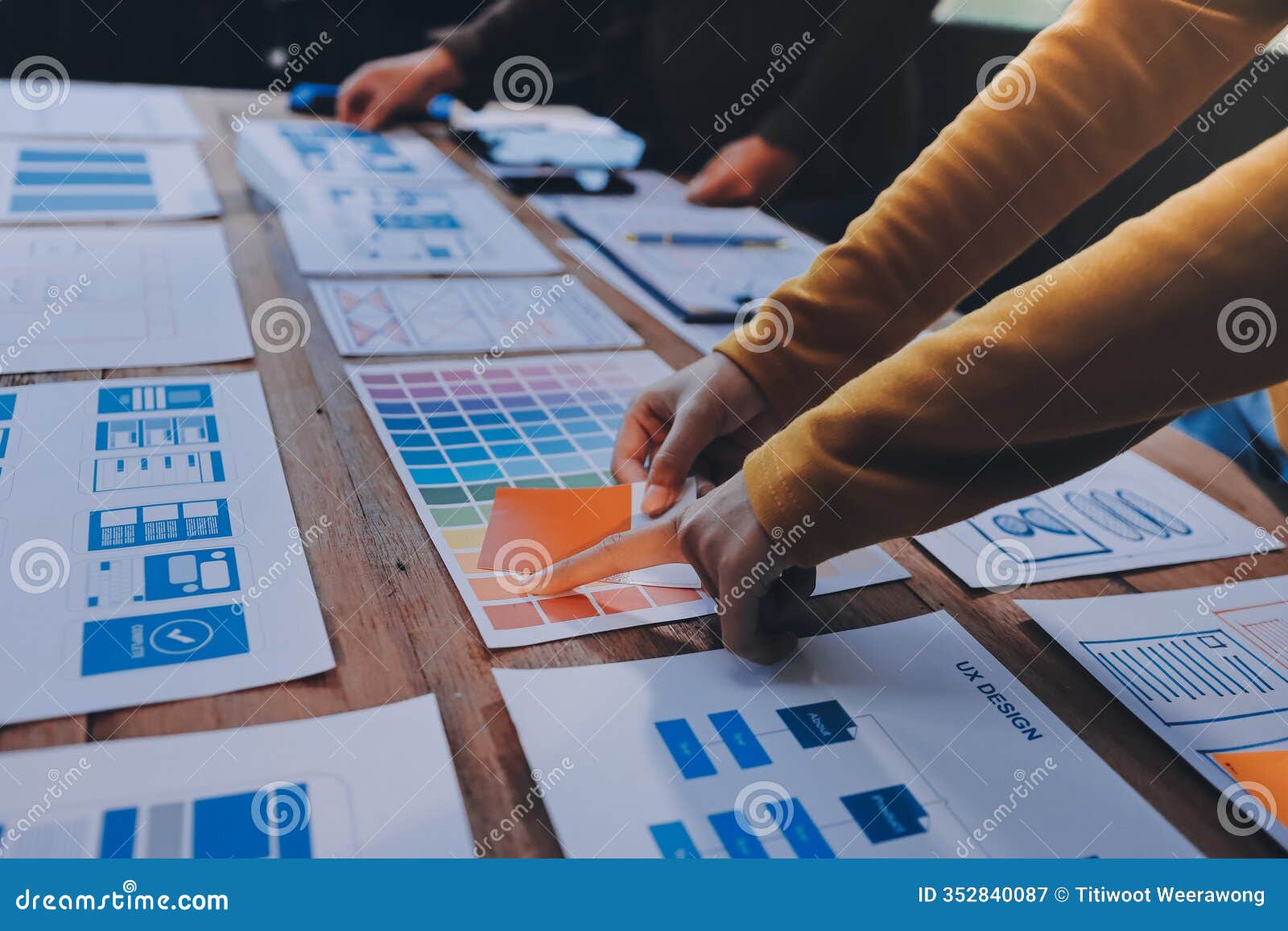 UX UI and Programming Development Technology Stock Image - Image of frontend, experience: 352840087