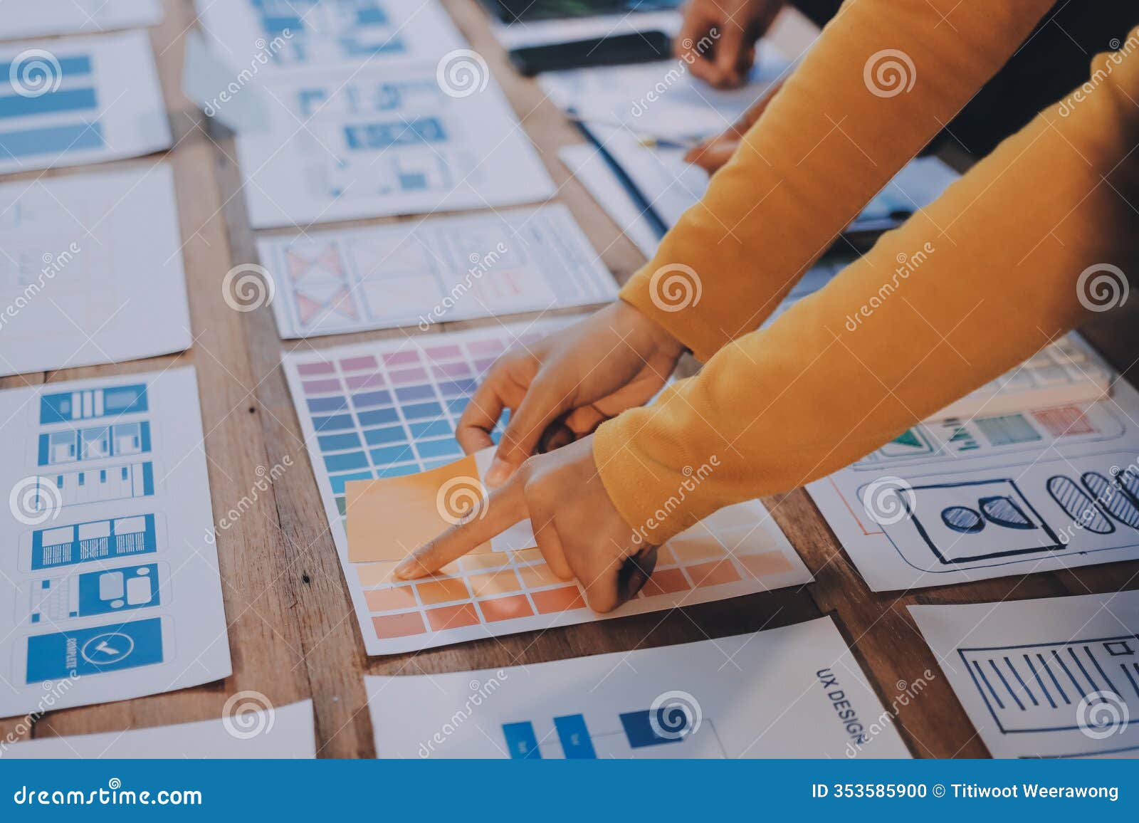 UX UI and Programming Development Technology Stock Photo - Image of network, internet: 353585900