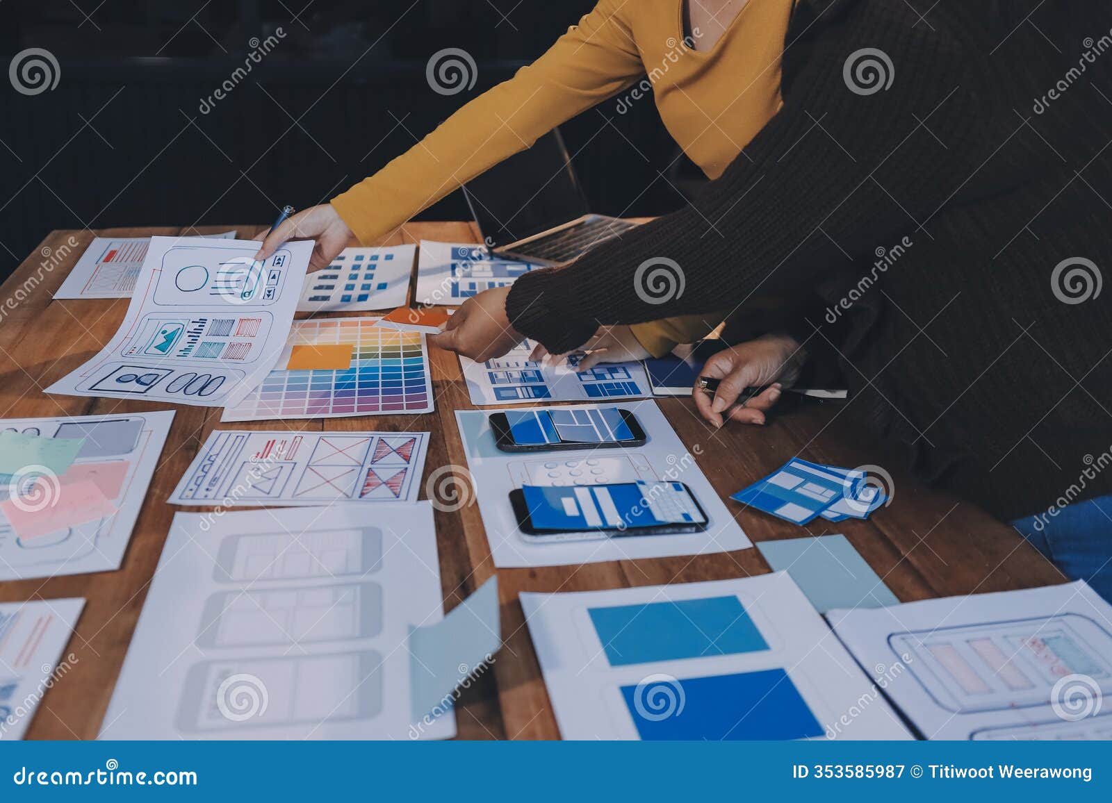 UX UI and Programming Development Technology Stock Image - Image of screen, html: 353585987