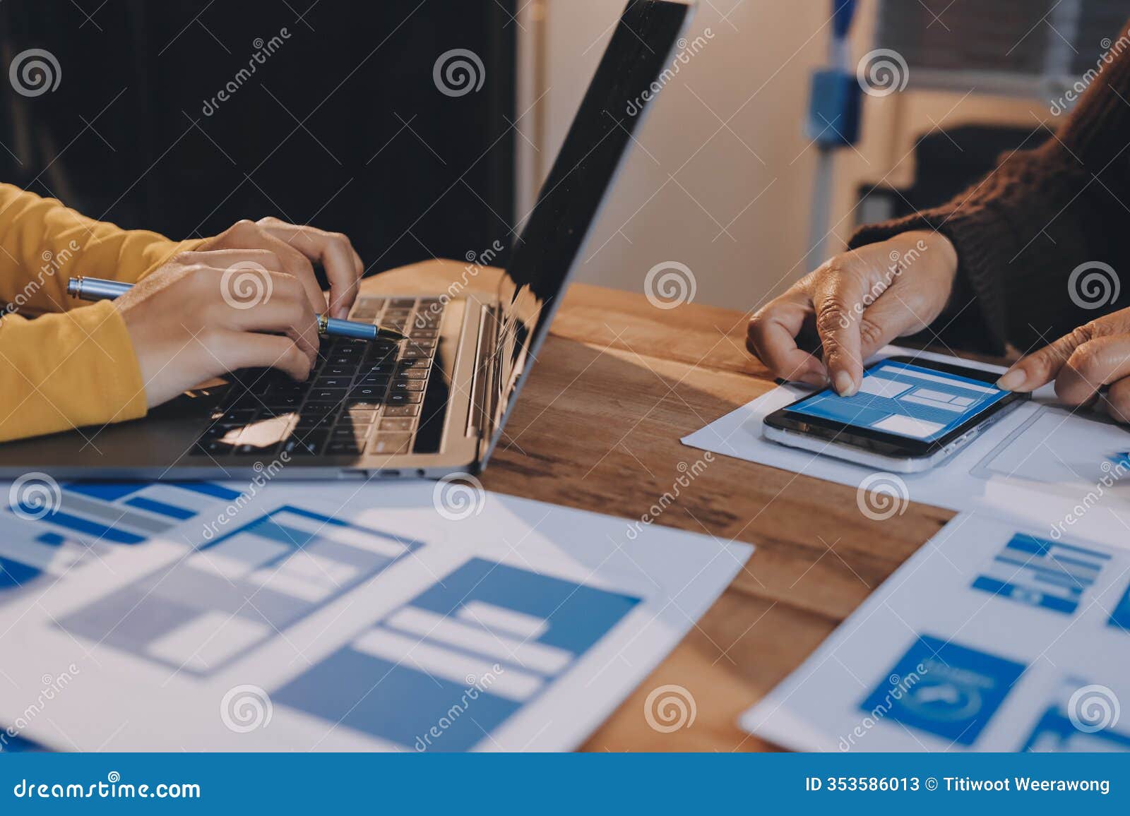 UX UI and Programming Development Technology Stock Image - Image of interface, design: 353586013