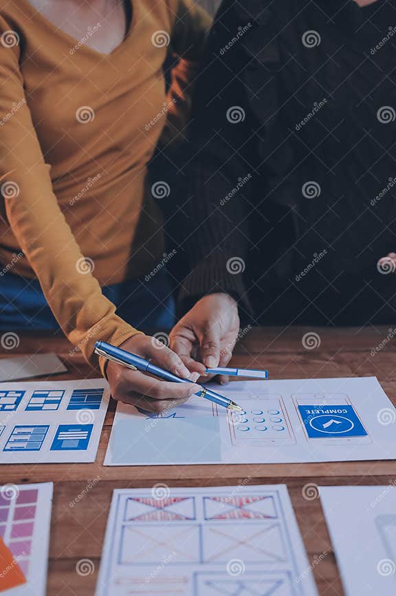 UX UI and Programming Development Technology Stock Image - Image of business, script: 355012879