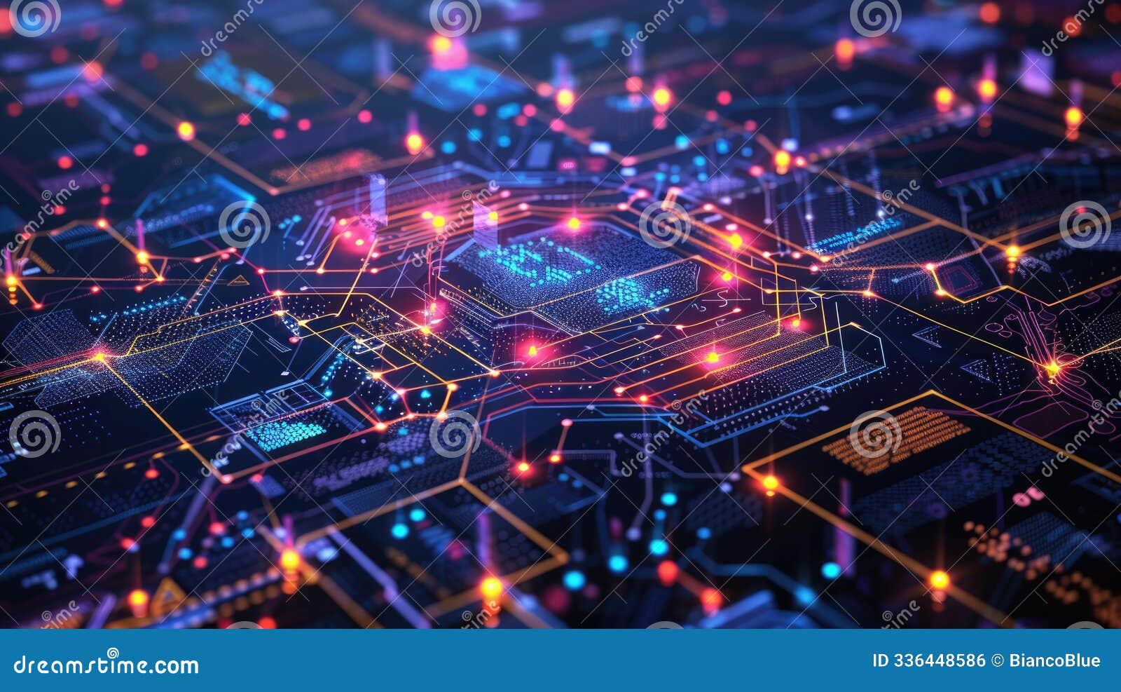 UX UI Virtual Reality Design Interfaces Website with High Technology ...