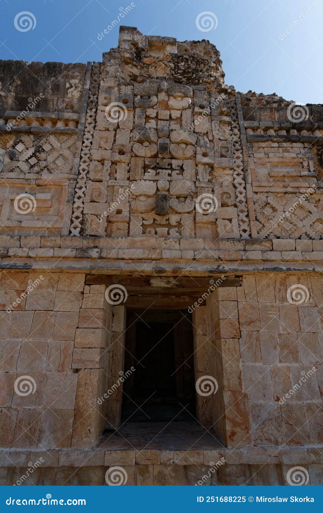 Uxmal Mayan Ruins in 2017 editorial image. Image of science - 251688225