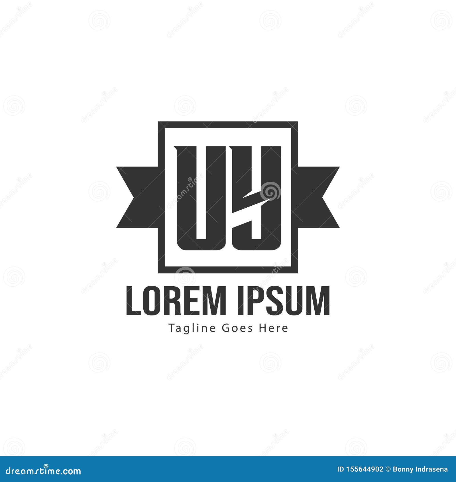 UY Letter Logo Design. Creative Modern UY Letters Icon Illustration ...