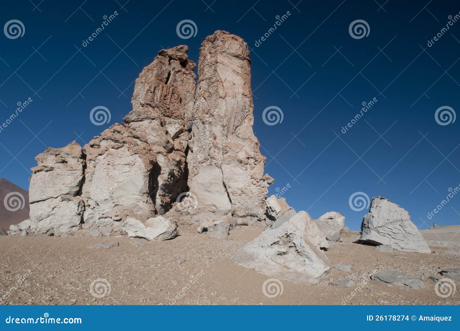 Uyuni desert stock photo. Image of landscape, dali, scenics - 26178274