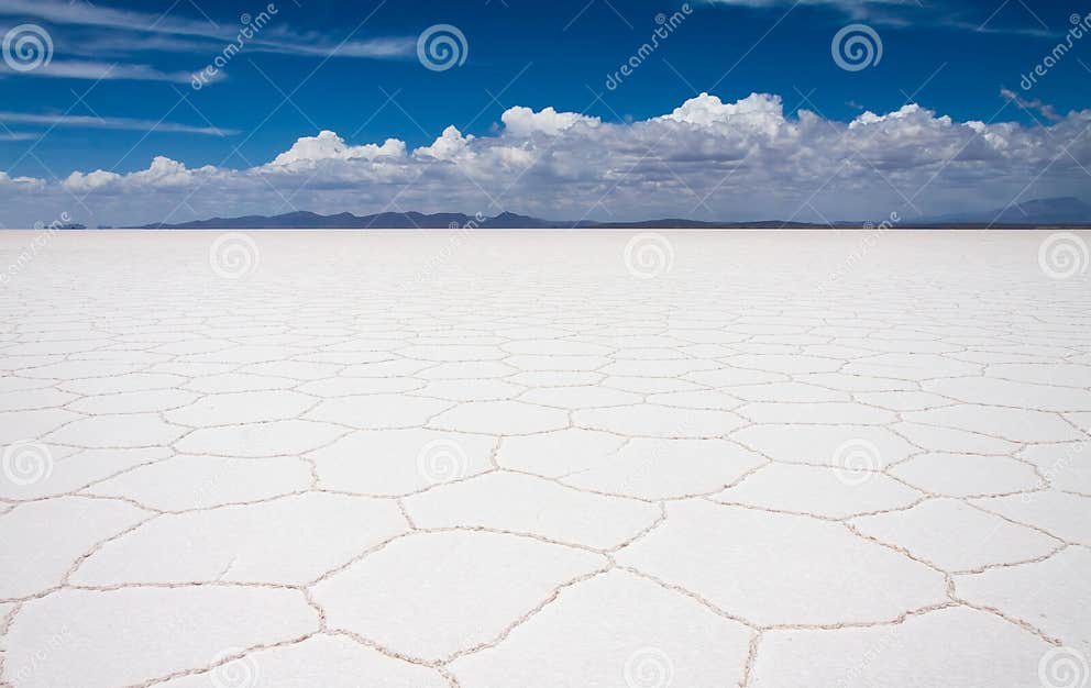 Uyuni salt flats stock image. Image of mountain, dramatic - 29370439