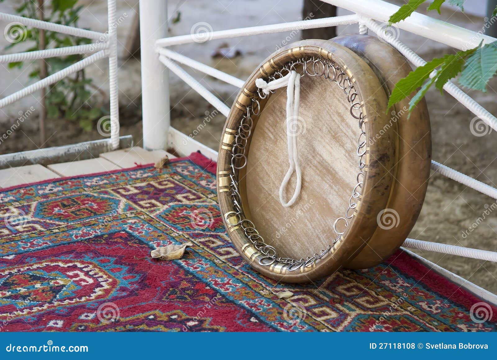 Uzbek National Dish Pilaf. A Middle Eastern Or Indian Dish Of Ri ...