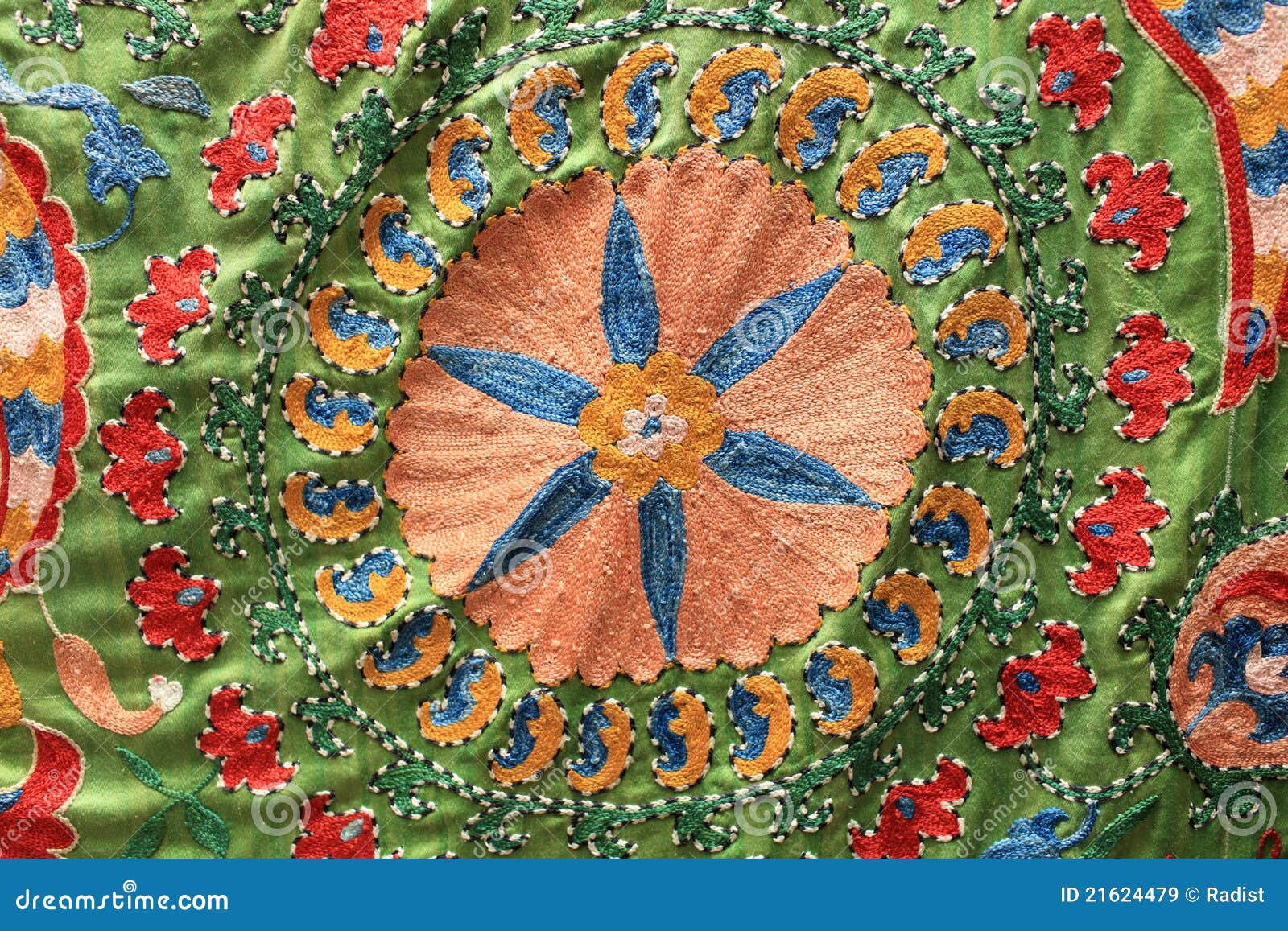 Uzbek ornamental pattern stock image. Image of bazaar - 21624479