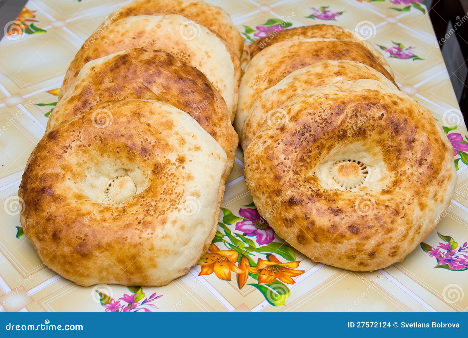 Uzbek small cakes stock photo. Image of breakfast, gourmet - 27572124