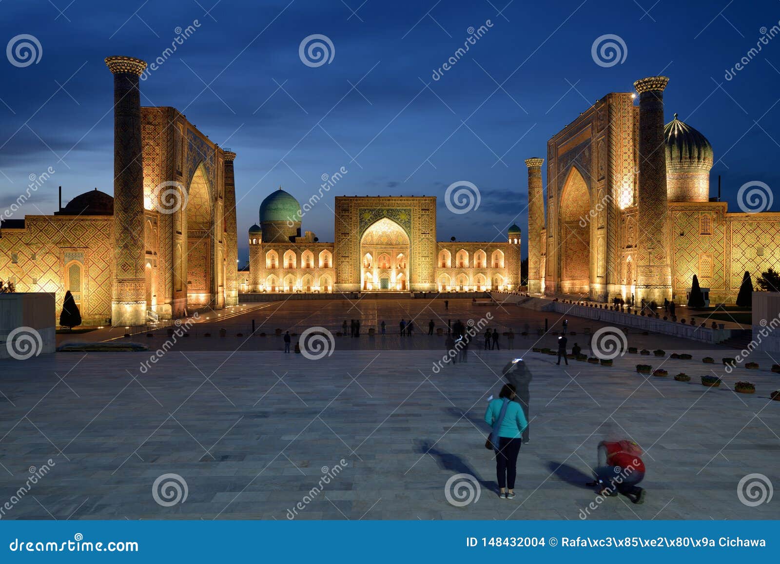 Example of Architecture Samarkand, Uzbekistan, Silk Route Editorial ...