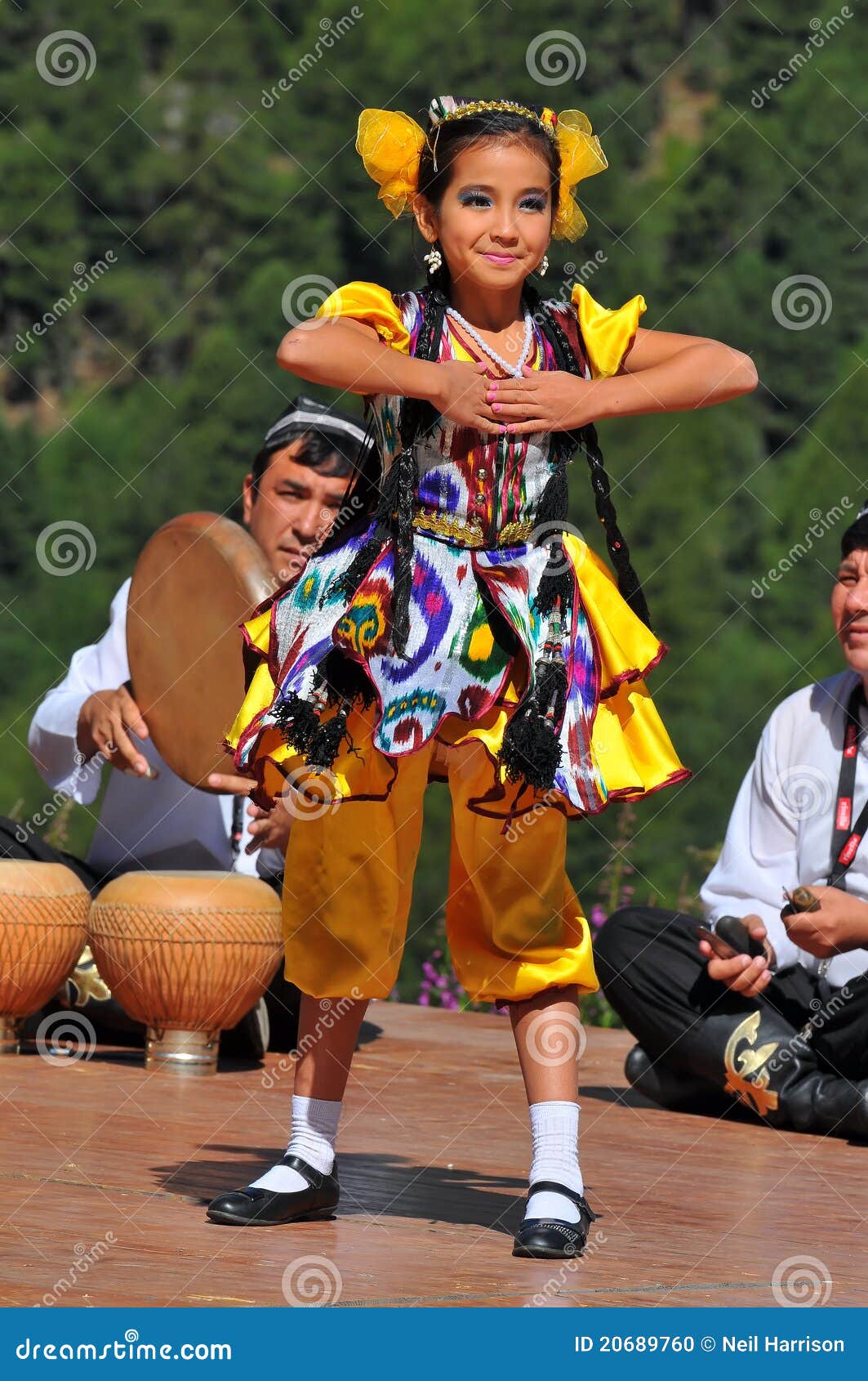 Uzbekistan Dance Group editorial image. Image of girls - 20689760