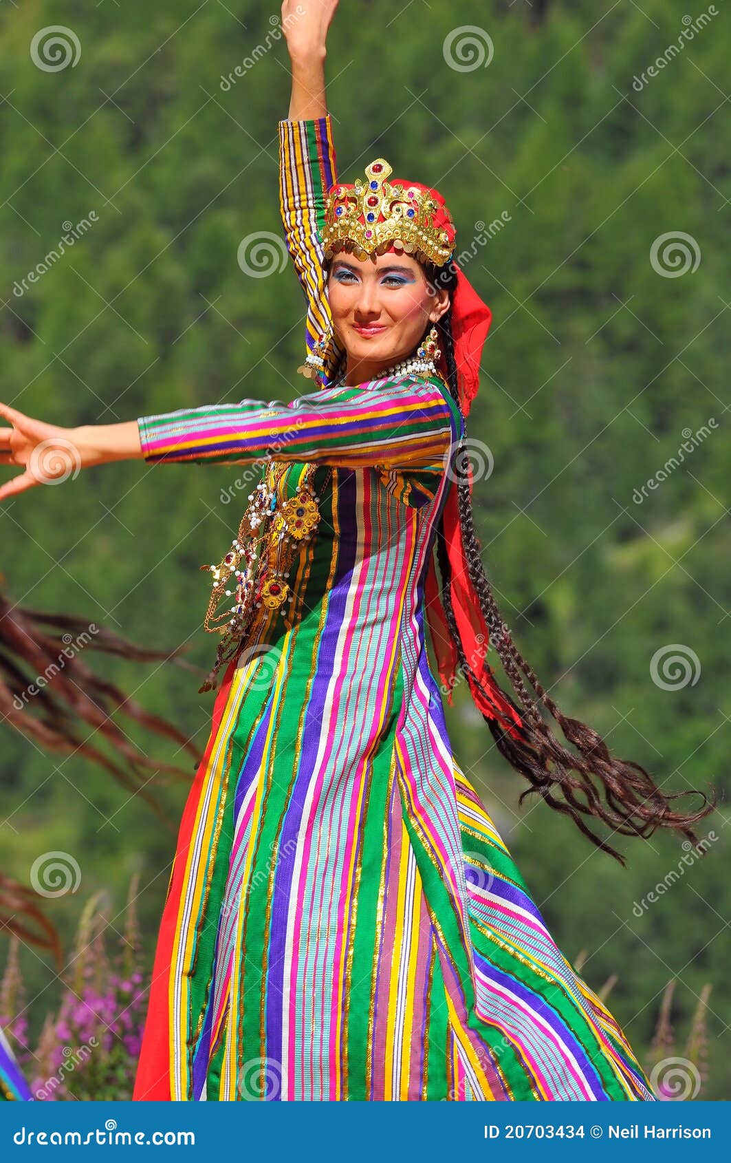 Uzbekistan Dance Group editorial stock image. Image of navolari - 20703434
