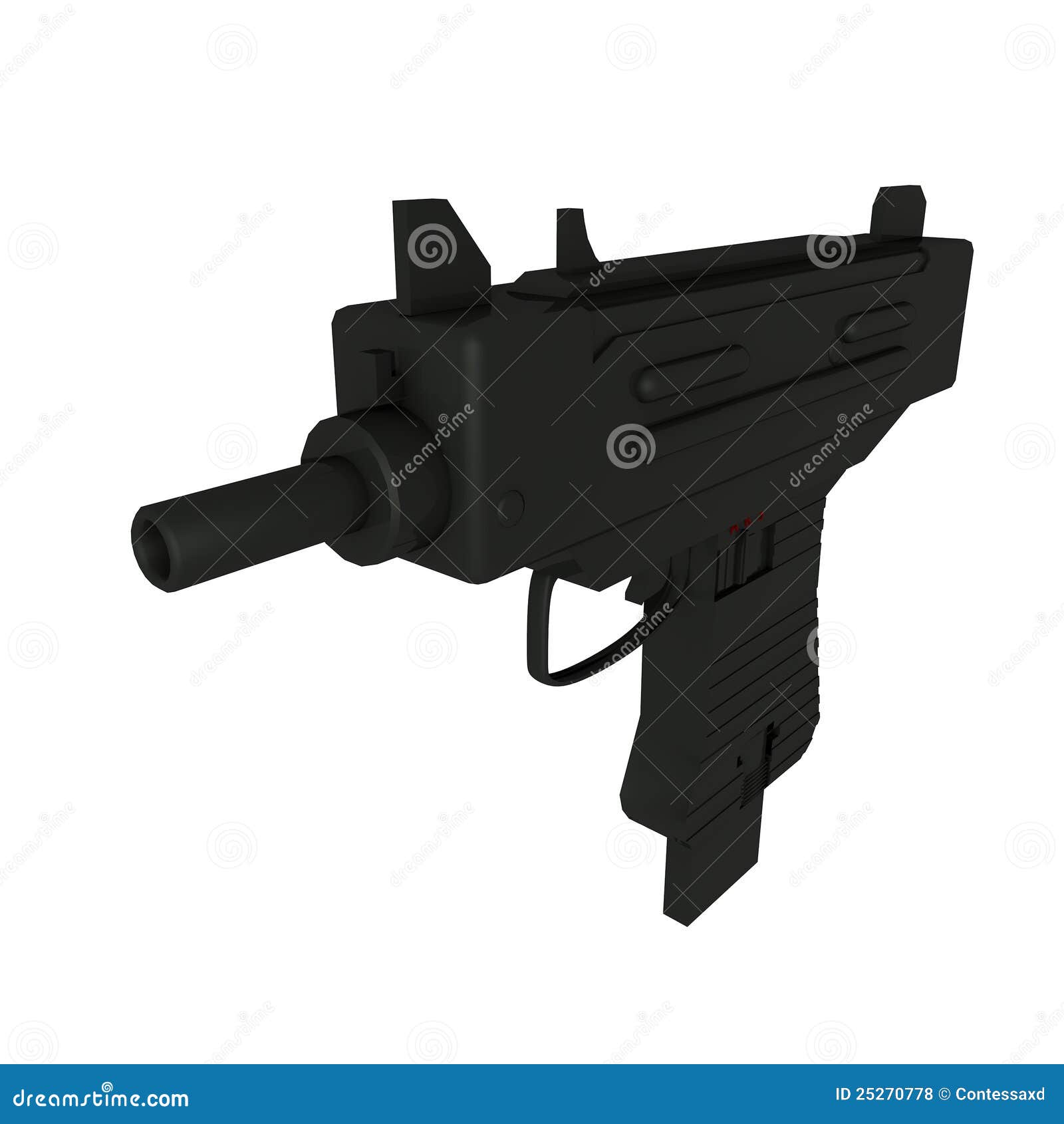 Uzi Stock Illustrations – 683 Uzi Stock Illustrations, Vectors ...