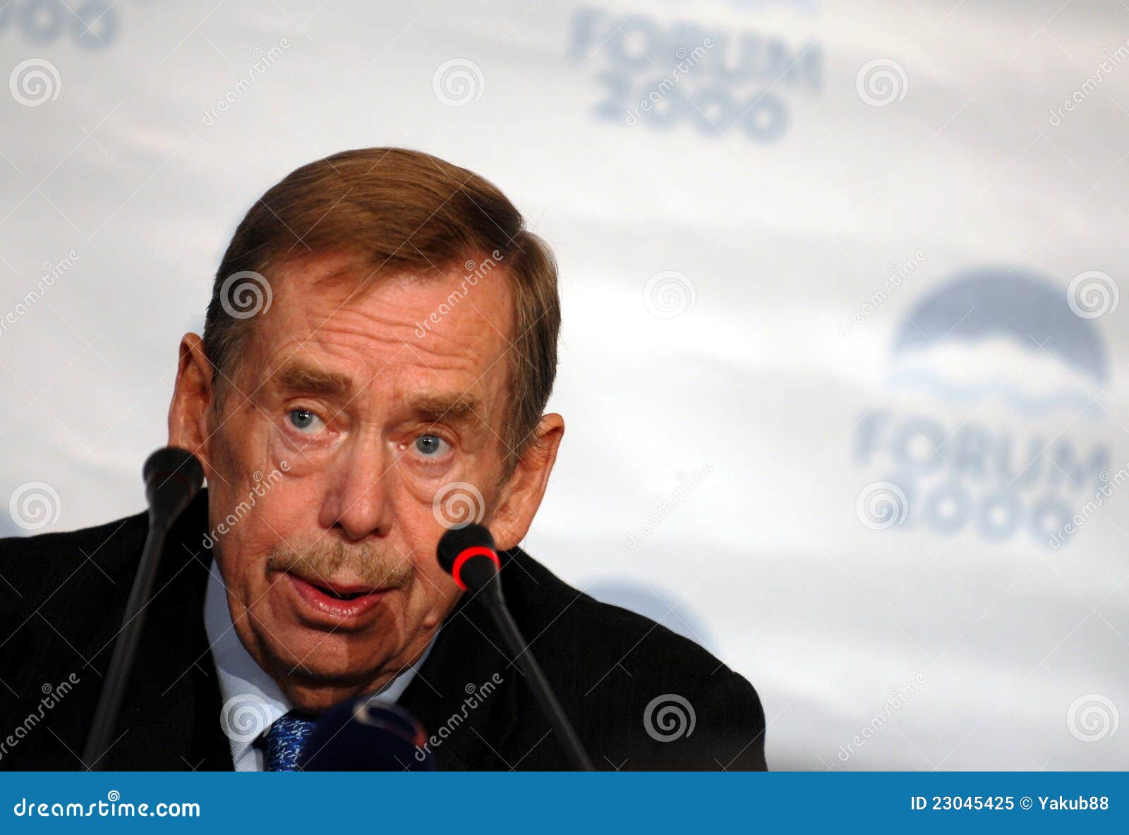VÃ¡clav Havel editorial image. Image of politic, revolution - 23045425