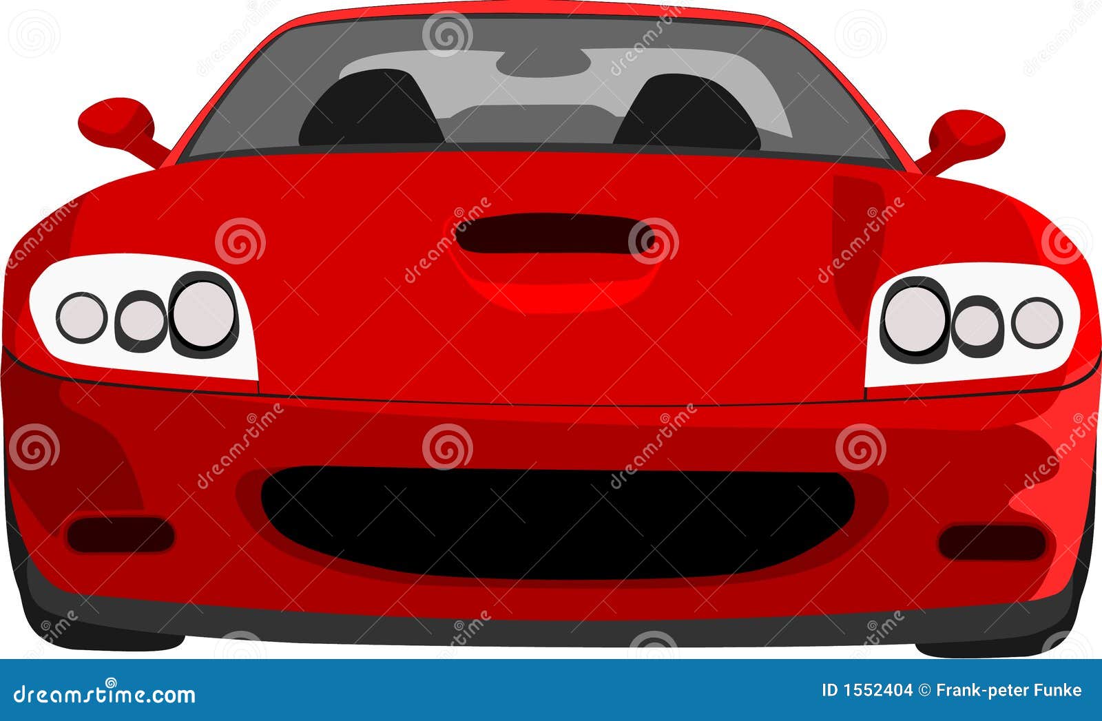 VÉHICULE ROUGE image stock éditorial. Illustration du rouge - 1552404