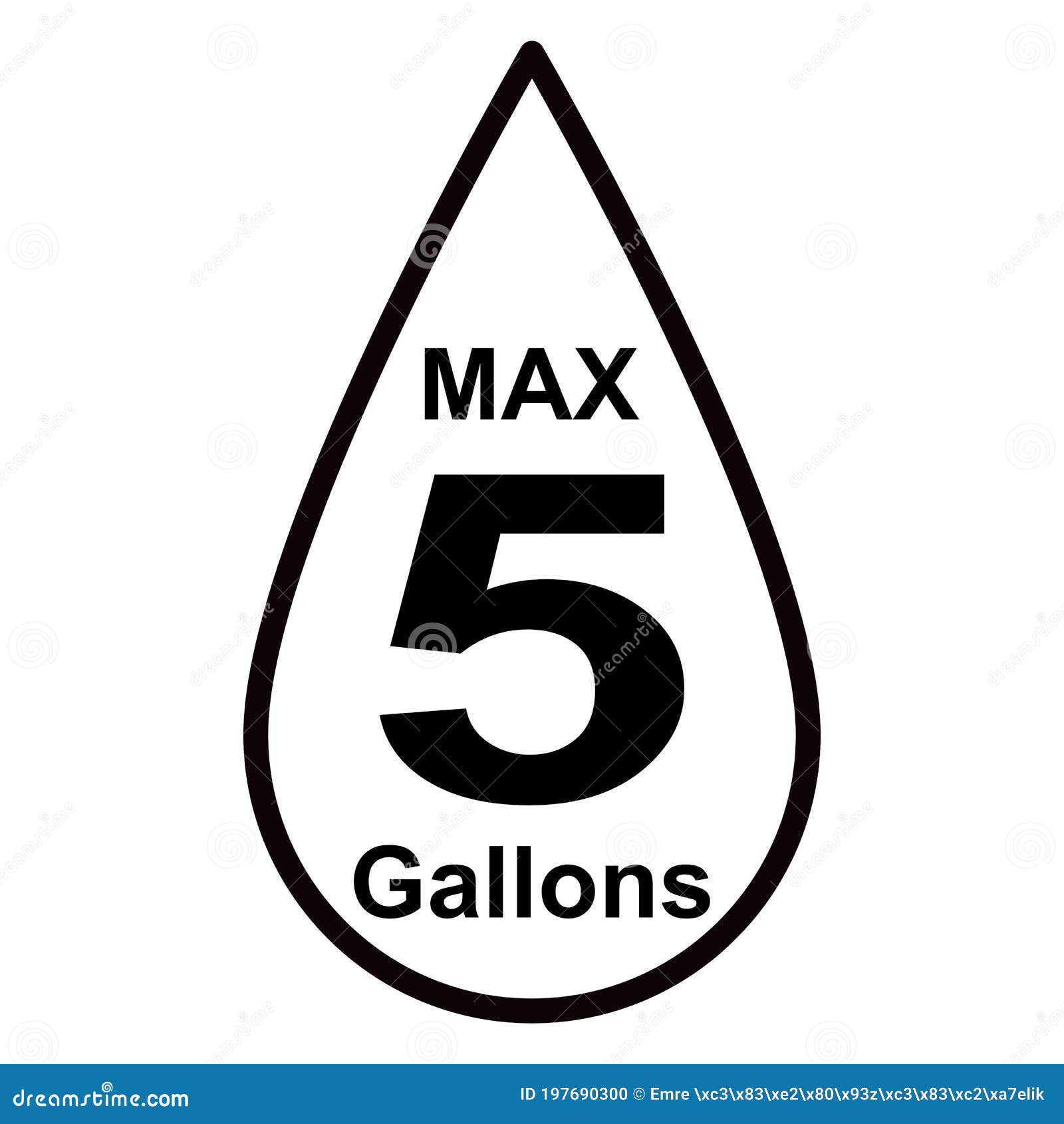 Maximum Weight Limit Up To 5 Tons Stock Vector - Illustration of icon ...