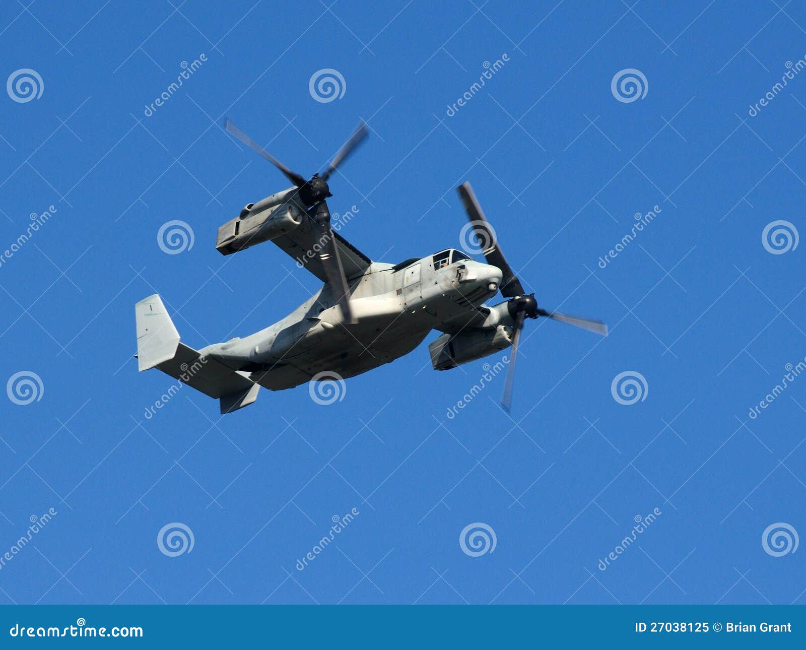 V-22 Osprey US Marine Corps Stock Image - Image of military, propellers ...