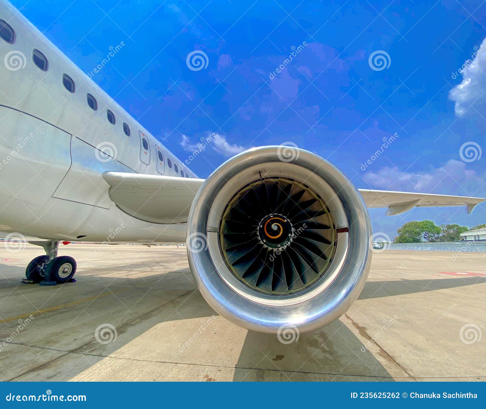 Aircraft engine closeup stock photo. Image of aircraft - 235625262