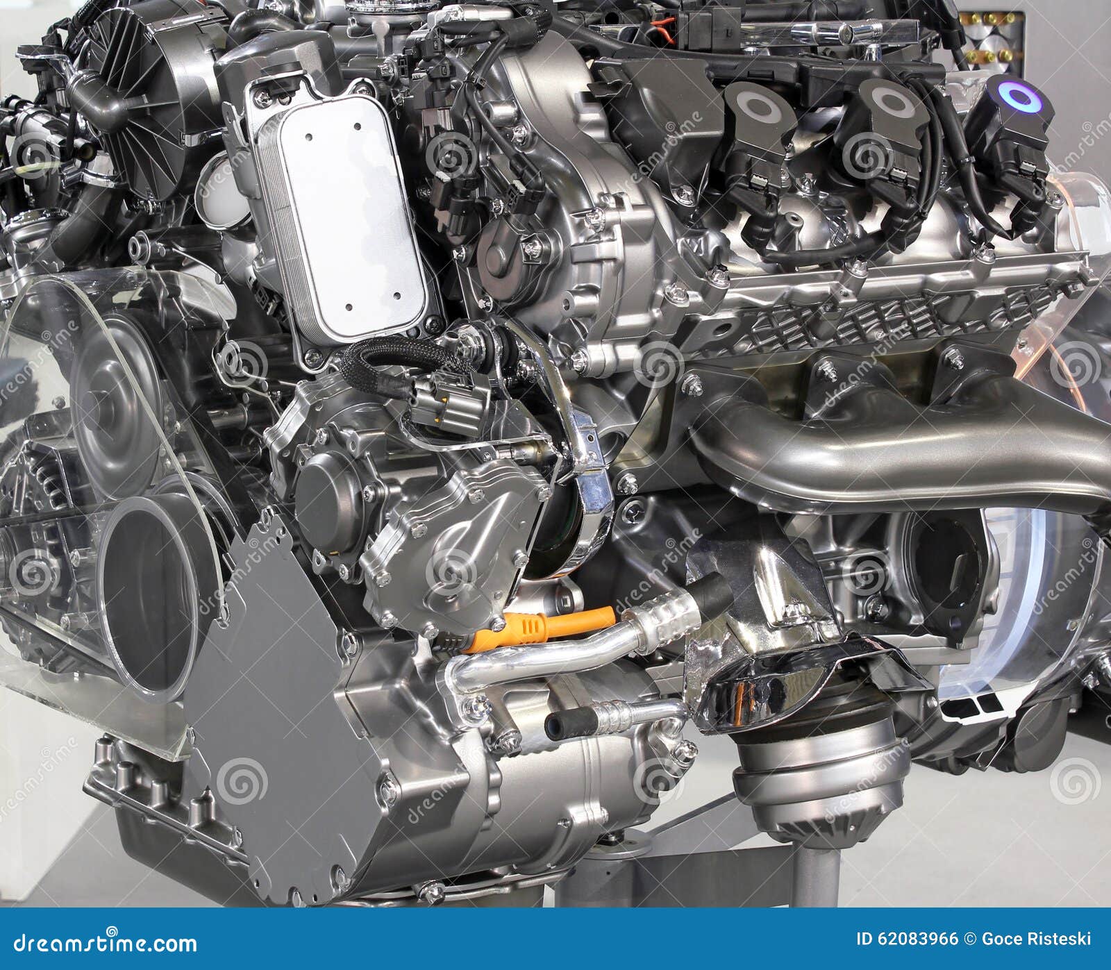 Hybrid Engine Mercedes Dark Royalty-Free Stock Image | CartoonDealer ...