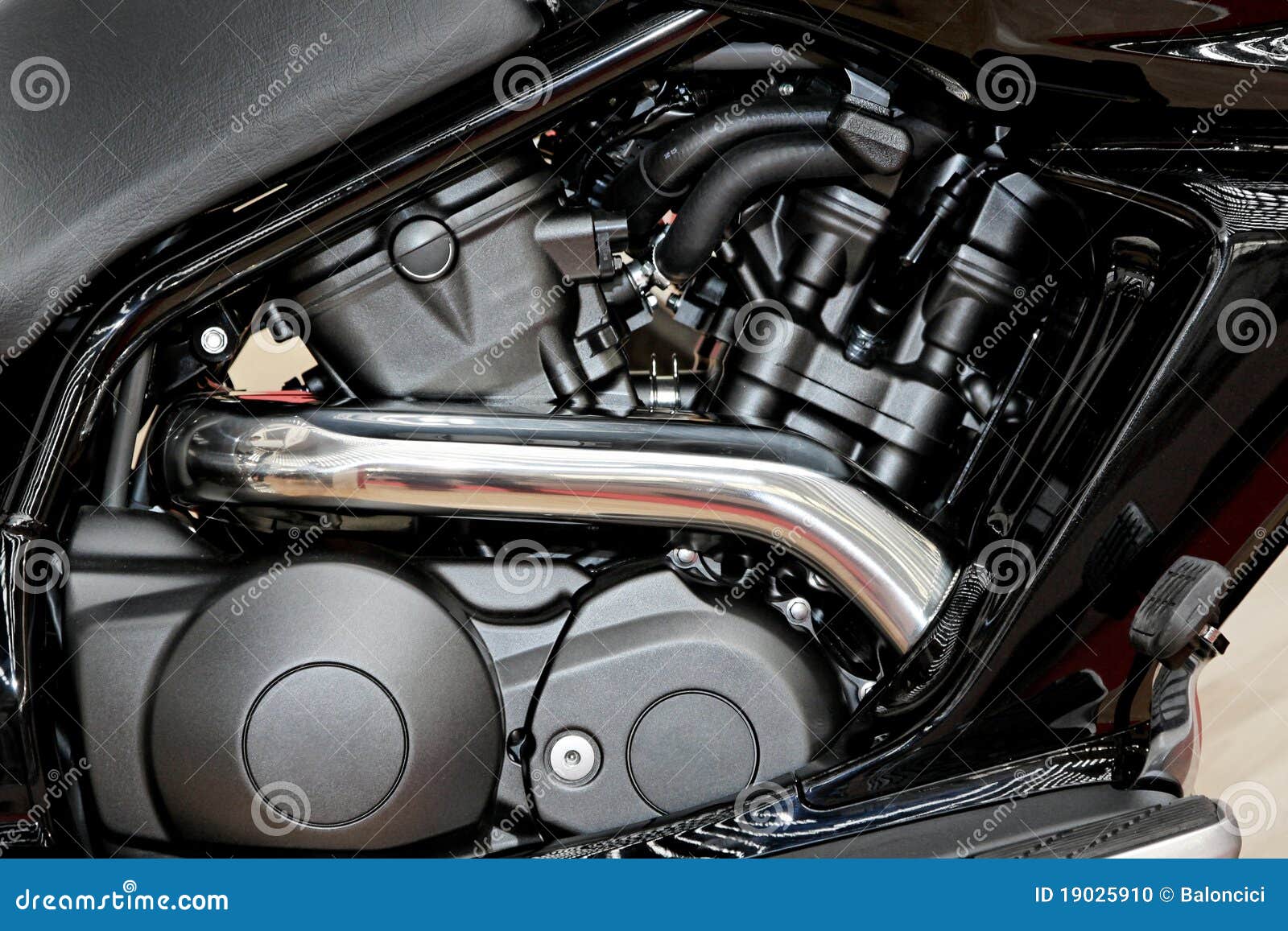 V engine stock photo. Image of service, power, black - 19025910