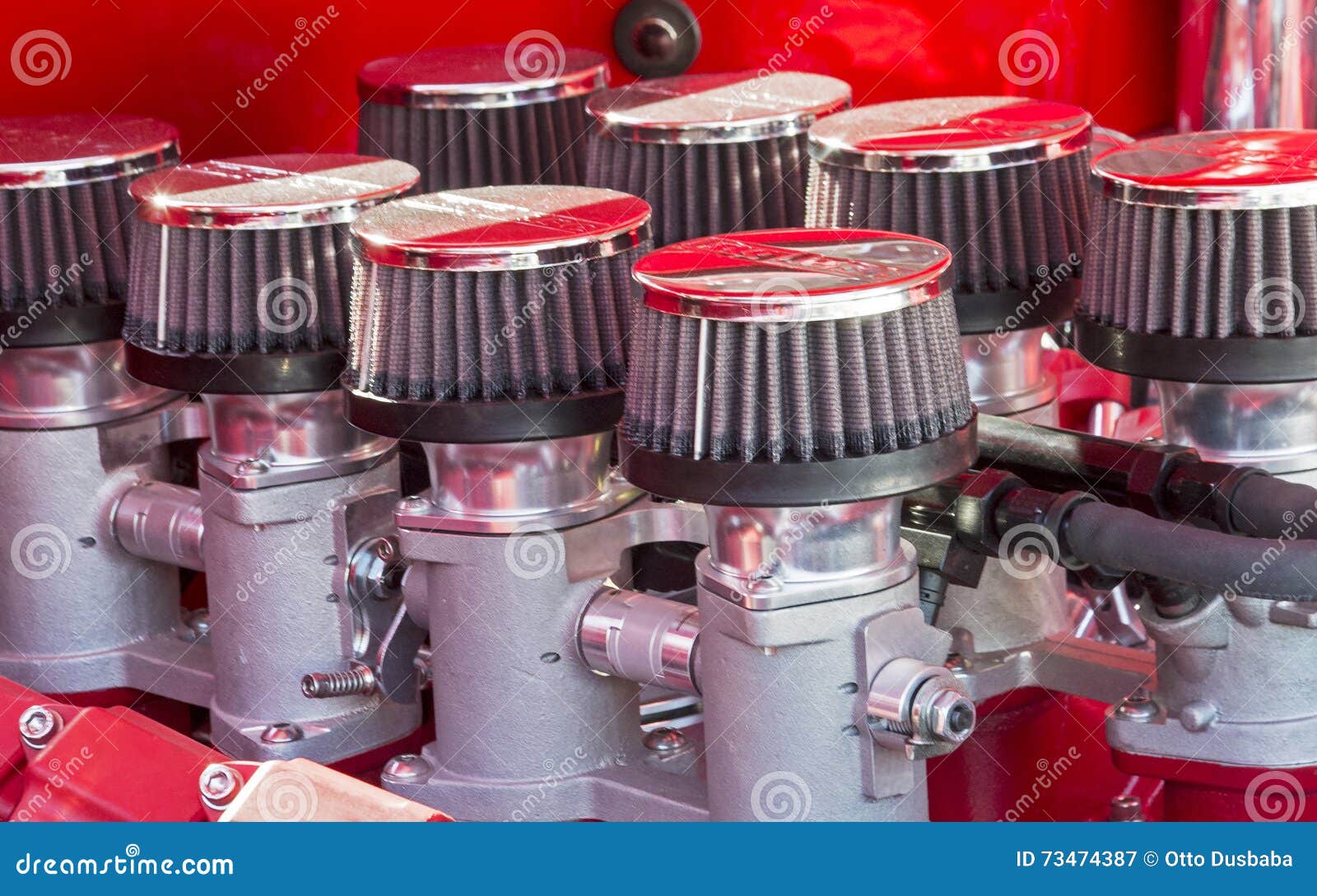 V8 engine injection system stock image. Image of technology - 73474387