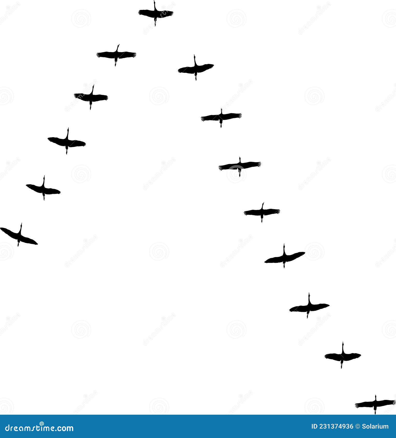 3 Birds In Formation Royalty-Free Stock Image | CartoonDealer.com #249178