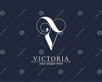 V and Infinity Logo. V Letter Logo Template Elements. Personal Monogram ...