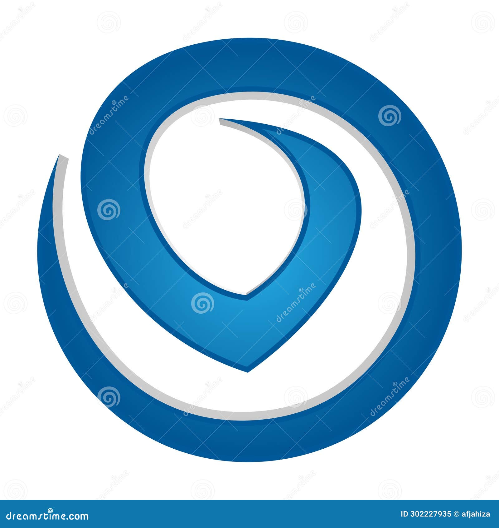 V Letter Circle Logo Icon Template 2 Stock Vector - Illustration of ...