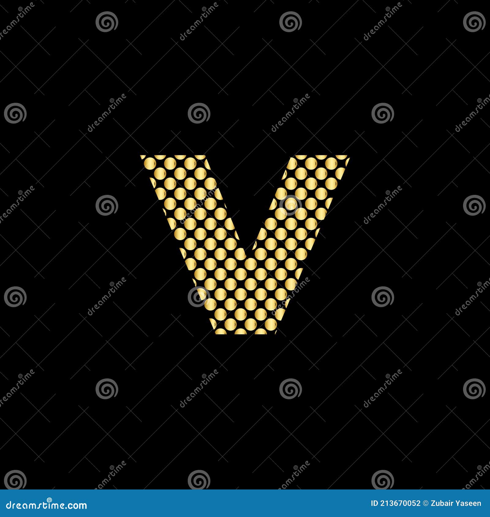 V Letter Creative Modern Trendy Stylish Brands Logo Design. Stock ...